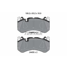 TEXTAR Bremsbelagsatz, Scheibenbremse 2445505 f&uuml;r MERCEDES-BENZ