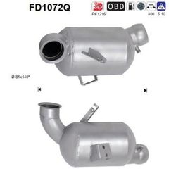 AS Ru&szlig;-/Partikelfilter, AbgASanlage FD1072Q f&uuml;r MERCEDES-BENZ 2044901992