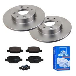 ATE Bremsensatz, Scheibenbremse 1420-21691 hinten rechts links voll 240mm f&uuml;r FIAT CITRO&Euml;N FORD 51876438 71738421 1618111480