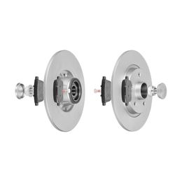 f.becker Bremsensatz, Scheibenbremse 13810121 hinten rechts links voll 274mm f&uuml;r RENAULT MERCEDES-BENZ 8200381148 479707820R 440606267R