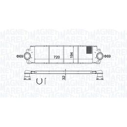 MAGNETI MARELLI Ladeluftk&uuml;hler 351319204200 f&uuml;r VAG 7E0145804B 7H0145804B 7H0145804A