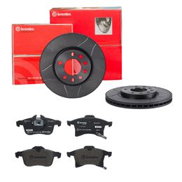 Brembo Bremsensatz-Vorderachse MAX LINE SK8K0F7LI7 Bremsensatz, Scheibenbremse vorne rechts links innenbel&uuml;ftet 280mm f&uuml;r AC GENERAL MOTORS SATURN VAU