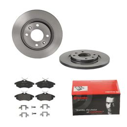 Brembo Bremsensatz, Scheibenbremse 1420-54504 vorne rechts links voll 266mm f&uuml;r PEUGEOT CITRO&Euml;N E169020 E172285 1613191280