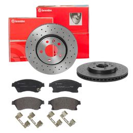 Brembo sk8k0f6bc6 Vorderachse Gelocht/innenbel. 300mm 26mm f&uuml;r OPEL VAUXHALL GENERAL MOTORS CHEVROLET BUICK (SGM)