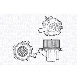 MAGNETI MARELLI Innenraumgebl&auml;se 069412706010 &Oslash;120mm 120mm f&uuml;r SMART A4518350007 A4518301600 A451835000728