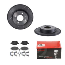 Brembo Bremsensatz, Scheibenbremse 1420-55059 hinten rechts links Geschlitzt 240mm f&uuml;r ZASTAVA ALFA ROMEO LADA FIAT CITRO&Euml;N LANCIA FORD ABARTH 7566931