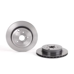 Brembo Bremsscheibe COATED DISC LINE 09.A198.11 hinten rechts links innenbel&uuml;ftet 316mm f&uuml;r SUBARU 26700FG010