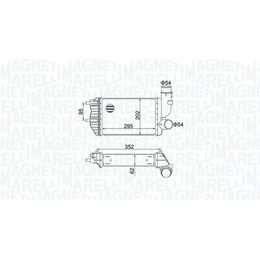 MAGNETI MARELLI Ladeluftk&uuml;hler 351319205000 f&uuml;r CITRO&Euml;N/PEUGEOT ALFAROME/FIAT/LANCI 0384G8 1307012080 1340934080