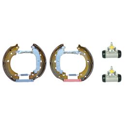 Brembo Bremsbackensatz KIT & FIT K 68 071 hinten rechts links vormontiert f&uuml;r RENAULT PEUGEOT NISSAN 4406000QAH 427120 7701205526
