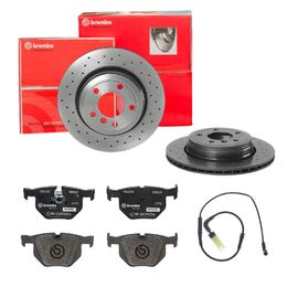Brembo Bremsensatz, Scheibenbremse sk8k0f9ea5 Hinterachse Gelocht/innenbel. 320mm 20mm f&uuml;r BMW