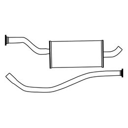 f.becker Ru&szlig;-/Partikelfilter, Abgasanlage 52110454 f&uuml;r VAUXHALL OPEL 55353943 13243547 13253541