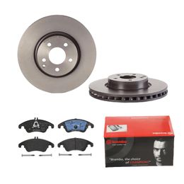 Brembo Bremsensatz, Scheibenbremse 1420-54417 vorne rechts links innenbel&uuml;ftet 322mm f&uuml;r MERCEDES-BENZ A0054201020 74207520 A0074205820
