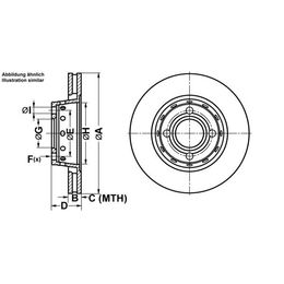 ATE Bremsensatz-Vorderachse IJF1419UK3 Bremsensatz, Scheibenbremse vorne rechts links bel&uuml;ftet 280mm f&uuml;r VAG 8A0698151B 8A0698151A 8A0698151C