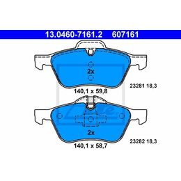 ATE Bremsensatz, Scheibenbremse 1420-42900 vorne rechts links bel&uuml;ftet 276mm f&uuml;r MINI 34116761287 34116765446 34116770332