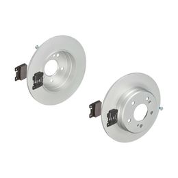 ATE Bremsensatz-Hinterachse IJF141G1X8 Bremsensatz, Scheibenbremse hinten rechts links voll 278mm f&uuml;r MERCEDES-BENZ CHRYSLER A0014209520 A2034230112 1