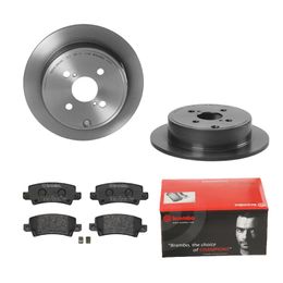 Brembo Bremsensatz, Scheibenbremse 1420-54179 hinten rechts links voll 258mm f&uuml;r TOYOTA 04466YZZD9 446602070 4243102071