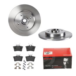 Brembo Bremsensatz, Scheibenbremse 1420-54531 hinten rechts links voll 268mm f&uuml;r PEUGEOT CITRO&Euml;N DS (CAPSA) 424946 1619238880 424945