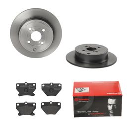 Brembo Bremsensatz, Scheibenbremse 1420-54024 hinten rechts links voll 279mm f&uuml;r PONTIAC TOYOTA 4243102082 446652030 446652020