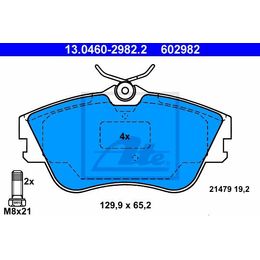 ATE Bremsensatz-Vorn und hinten SG00000E2K Bremsensatz, Scheibenbremse vorne rechts links voll 280mm f&uuml;r VAG 701698151E 701698151D 701698451