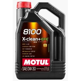 Motul 8100 X-CLEAN+ EFE 0W-30 [5L] 111677 Motor&ouml;l
