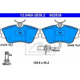 ATE Bremsensatz-Vorn und hinten SG00000DGH Bremsensatz, Scheibenbremse vorne rechts links voll 282mm f&uuml;r SEAT FORD VAG 7D0698451F 7D0698451B 1133448