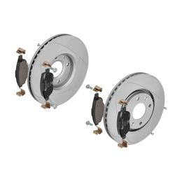 ATE Bremsensatz, Scheibenbremse 1420-43049 vorne rechts links bel&uuml;ftet 283mm f&uuml;r PEUGEOT CITRO&Euml;N VAUXHALL OPEL 1611140780 1611838880 4249J6