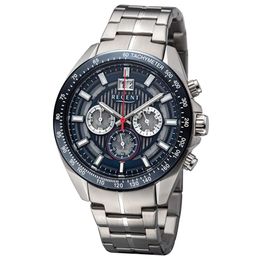Regent Uhren Regent Herren-Chronograph Stahl/Schwarz | Gr.: onesize