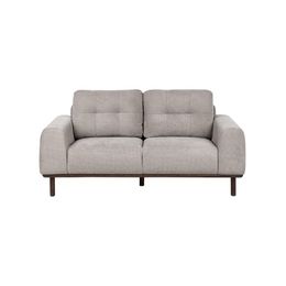 Beliani 2-Sitzer Sofa LAURILA in Grau/Braun - (W) 170 x (H) 71 x (L) 92 cm | Gr.: onesize