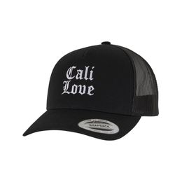 Mister Tee Cap "Cool Cali Love 5-Panel Retro Trucker Cap" in Schwarz | Gr.: onesize