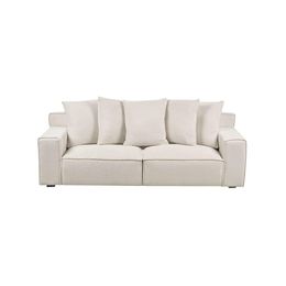 Beliani 3-Sitzer Sofa VISKAN in Wei&szlig; - (W) 200 x (H) 62 x (L) 74 cm | Gr.: onesize