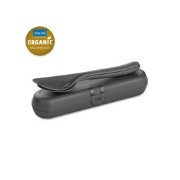 Koziol KLIKK READY - Besteck Etui + Besteckset in nature ash grey | Gr.: onesize