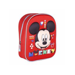 Disney Mickey Mouse 3D Rucksack Freizeitrucksack f&uuml;r unterwegs | Gr.: onesize