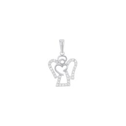 Amor Motivanh&auml;nger WG 375/9ct in Silber | Gr.: onesize