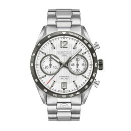 Roamer Schweizer Uhr Superior Chrono II silberfarben in silber | Gr.: onesize