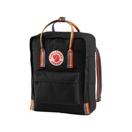 Fj&auml;llr&auml;ven FJ&Auml;LLR&Auml;VEN Rucksack Kanken Rainbow in schwarz | Gr.: onesize
