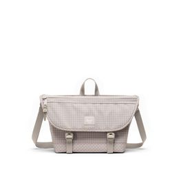 HERSCHEL Cove Messenger - Umh&auml;ngetasche S 24.5 cm (grid-black) in grid-london fog | Gr.: onesize