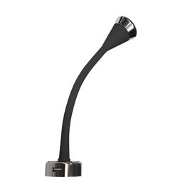 Dimatec Leseleuchte Flexi Soft Touch - schwarz