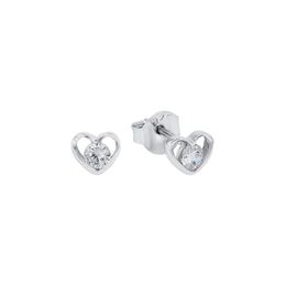 Amor Ohrstecker Silber 925, rhodiniert in silber | Gr.: onesize