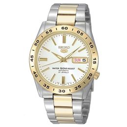 Bicolor Herrenuhr Seiko 5 Automatik | Gr.: onesize
