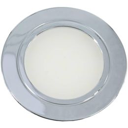 Dimatec Einbauspot Diffusor, 6,8 cm, 18 LEDs - chrom