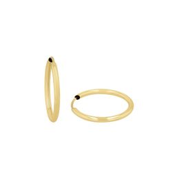 Amor Creolen Gold 375/9 ct in gold | Gr.: onesize