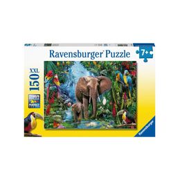 Ravensburger Kinderpuzzle - 12901 Dschungelelefanten - Tier-Puzzle f&uuml;r Kinder... | Gr.: onesize