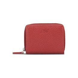 Jost Vika Geldb&ouml;rse RFID Schutz Leder 7.5 cm in red | Gr.: onesize