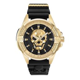 Philipp Plein Herrenuhr The $kull Titan Gold in gold | Gr.: onesize