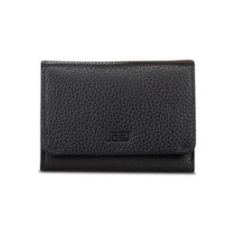 Jost Vika Geldb&ouml;rse RFID Schutz Leder 8.5 cm in black | Gr.: onesize