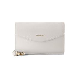 Lazarotti Bologna Leather Clutch Tasche Leder 23 cm in cream | Gr.: onesize