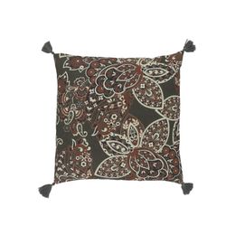 Chic Antique Aix Kissenbezug Paisley mit Quasten in terracotta | Gr.: onesize