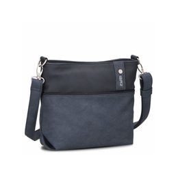 Zwei Jana J8 - Schultertasche 27 cm (papaya) in nubuk-ink | Gr.: onesize