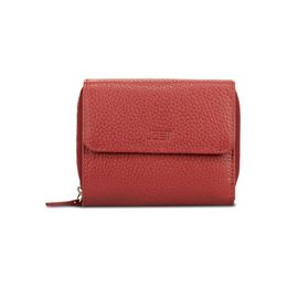 Jost Vika Geldb&ouml;rse RFID Schutz Leder 10.5 cm in red | Gr.: onesize