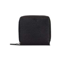 Jost Vika Geldb&ouml;rse RFID Schutz Leder 10 cm in black | Gr.: onesize